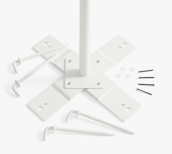 Outdoor Standing String Light Posts - Set of 2 | Pottery Barn