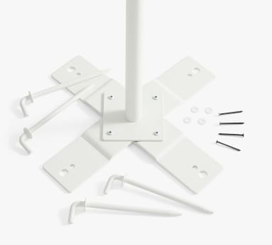 Outdoor Standing String Light Posts - Set of 2 | Pottery Barn