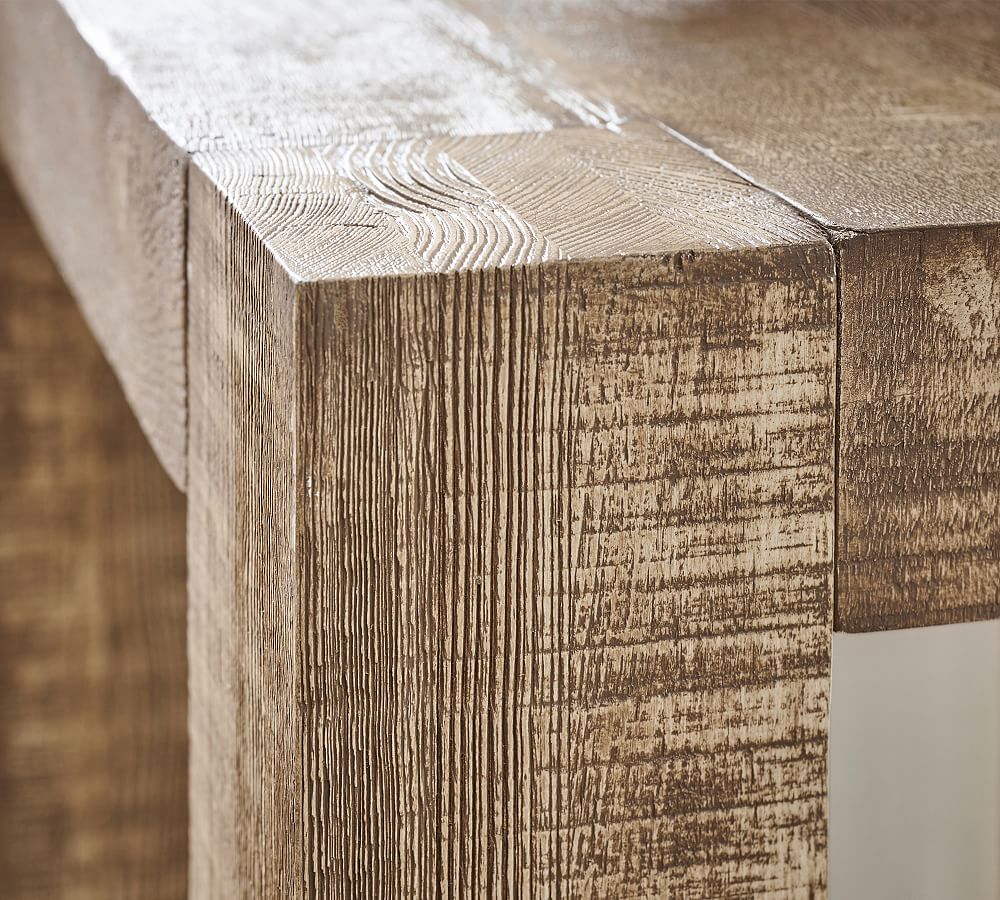 Palisades Rectangular Reclaimed Wood Side Table | Pottery Barn