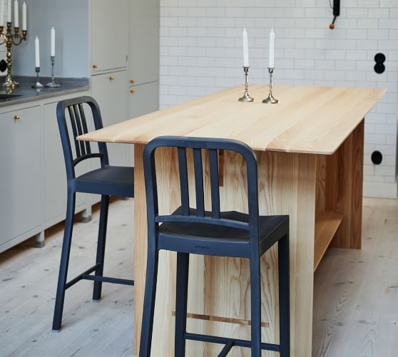 OPEN BOX: Emeco 111 Navy® Bar & Counter Stools | Pottery Barn