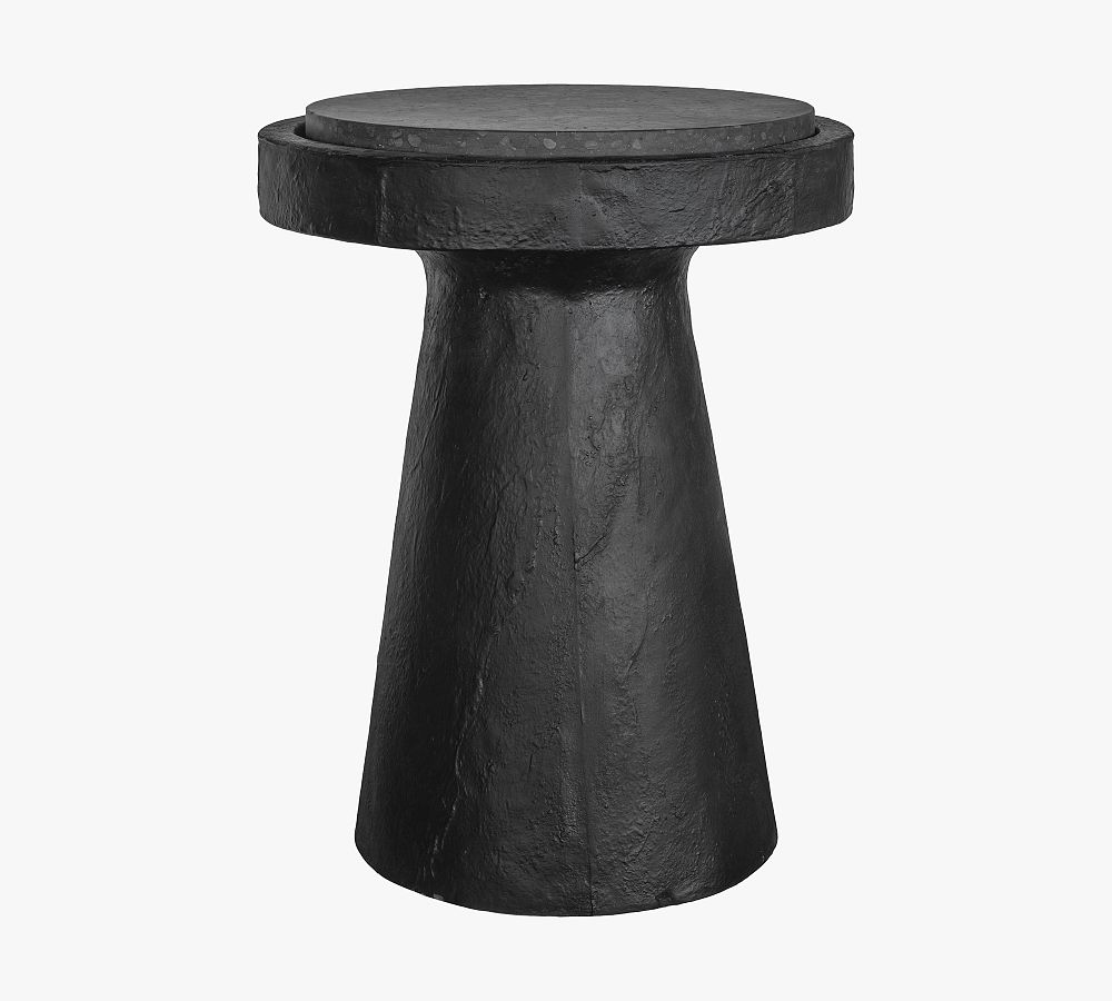 Willow Round Terrazzo Accent Table | Pottery Barn