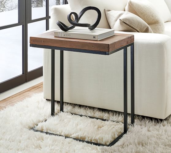 Malcolm Rectangular C-Table | Pottery Barn