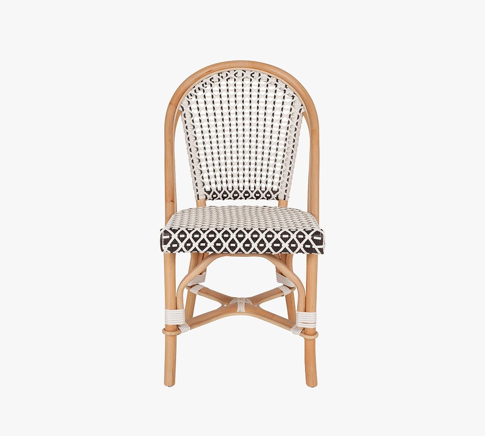Gloria Rattan Outdoor Dining Chair | Pottery Barn