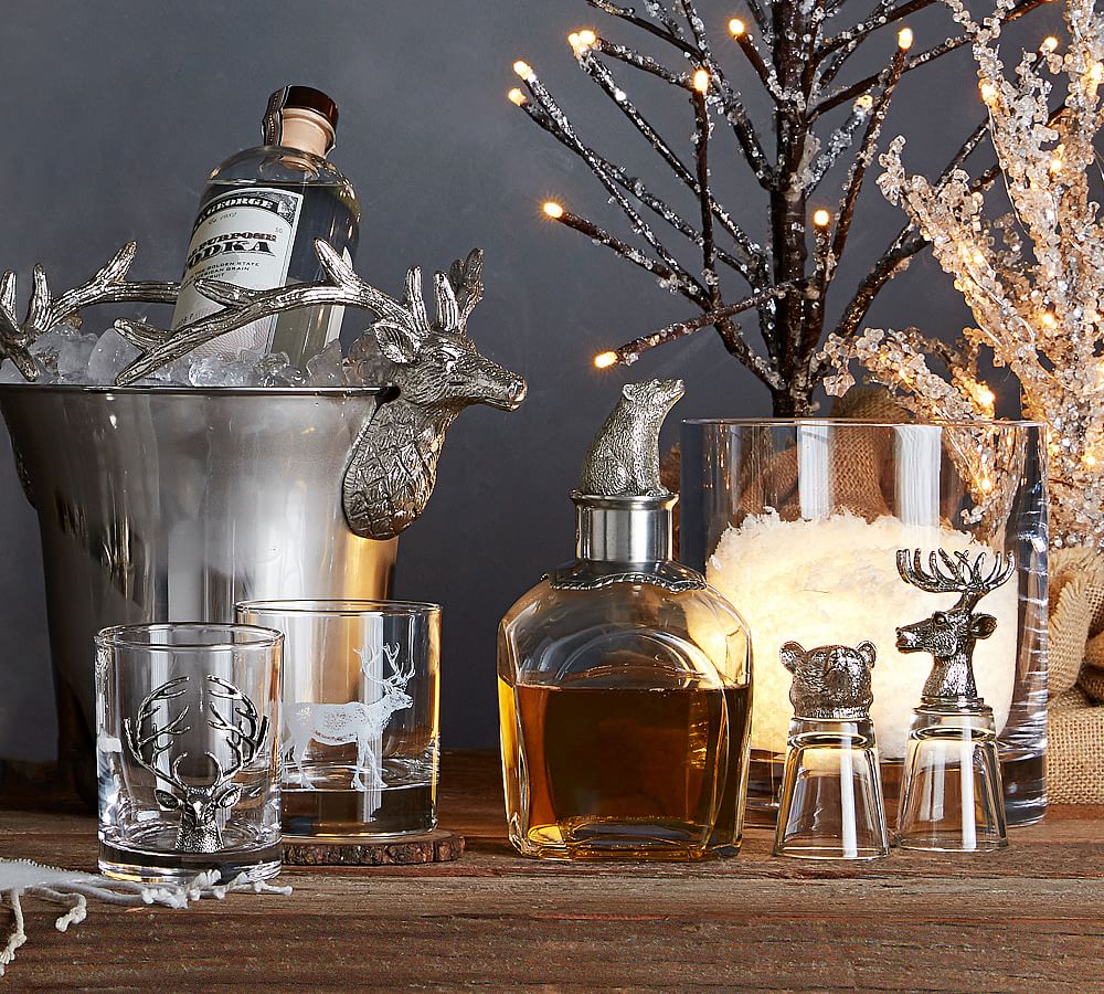 Stag Shot Glass | Pottery Barn