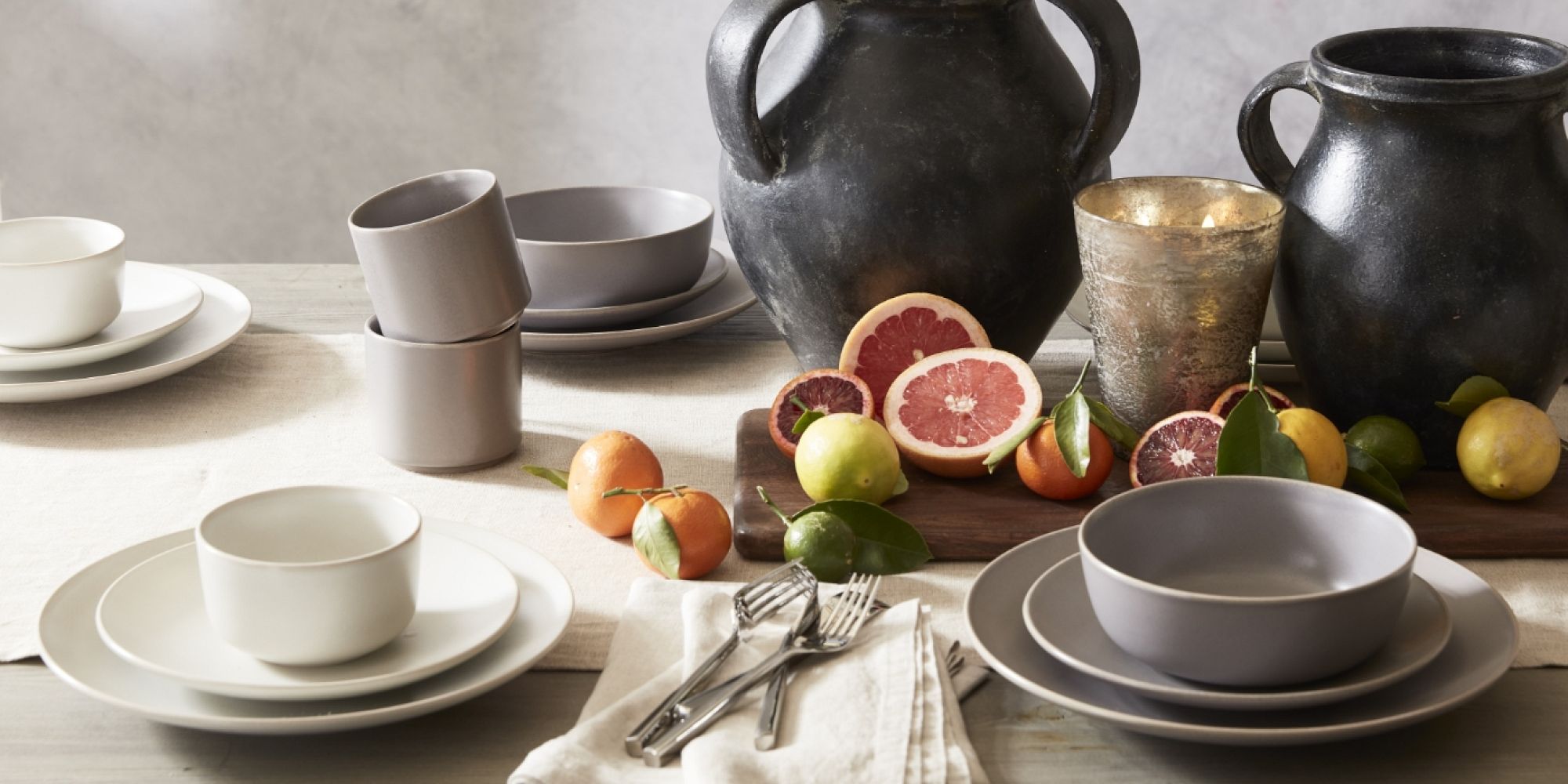 Mason Stoneware Dinnerware Collection | Pottery Barn