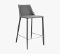 Hillside Leather Counter Stools | Pottery Barn