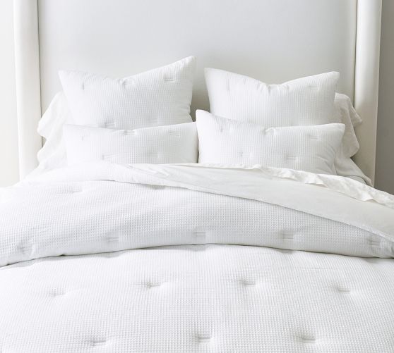Larkspur Textured Comforter | Pottery Barn