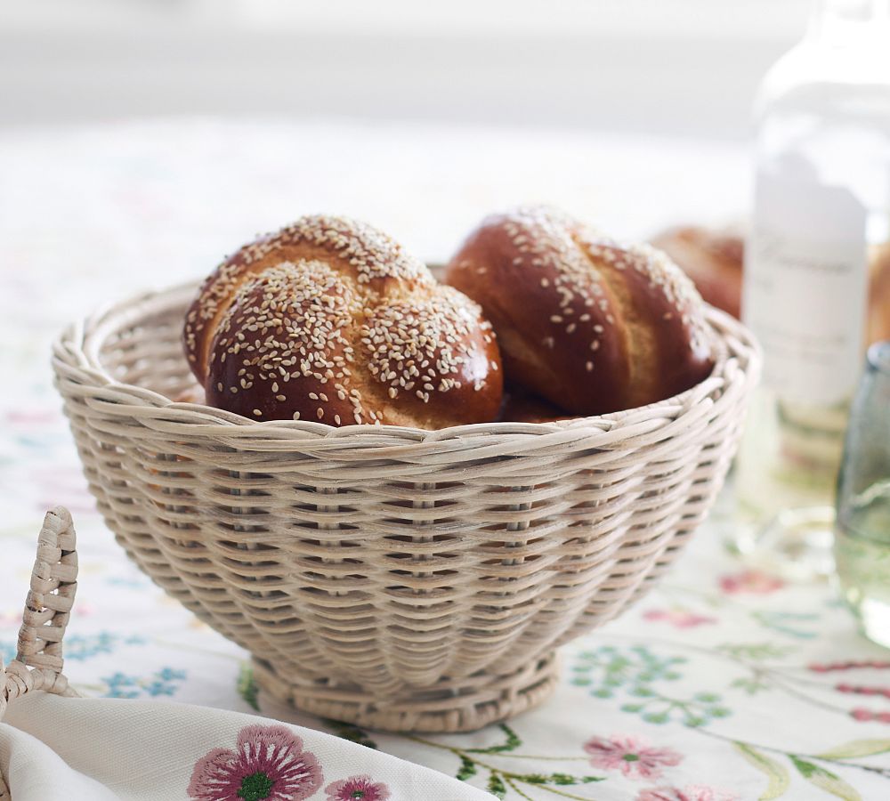 Handwoven Wicker Bowl | Pottery Barn