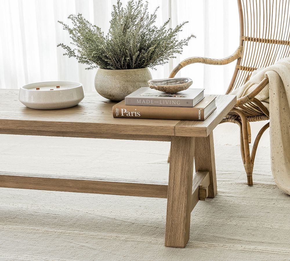 Toscana Rectangular Coffee Table | Pottery Barn