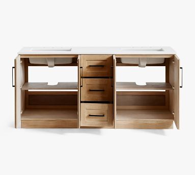 Miller 69" Double Sink Vanity | Pottery Barn