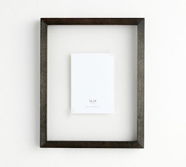 Floating Wood Gallery Frames | Pottery Barn