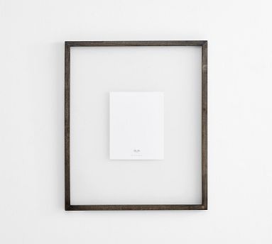 Floating Wood Gallery Frames | Pottery Barn