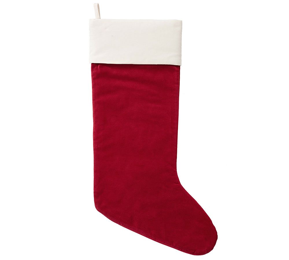 Classic Velvet Stockings | Pottery Barn