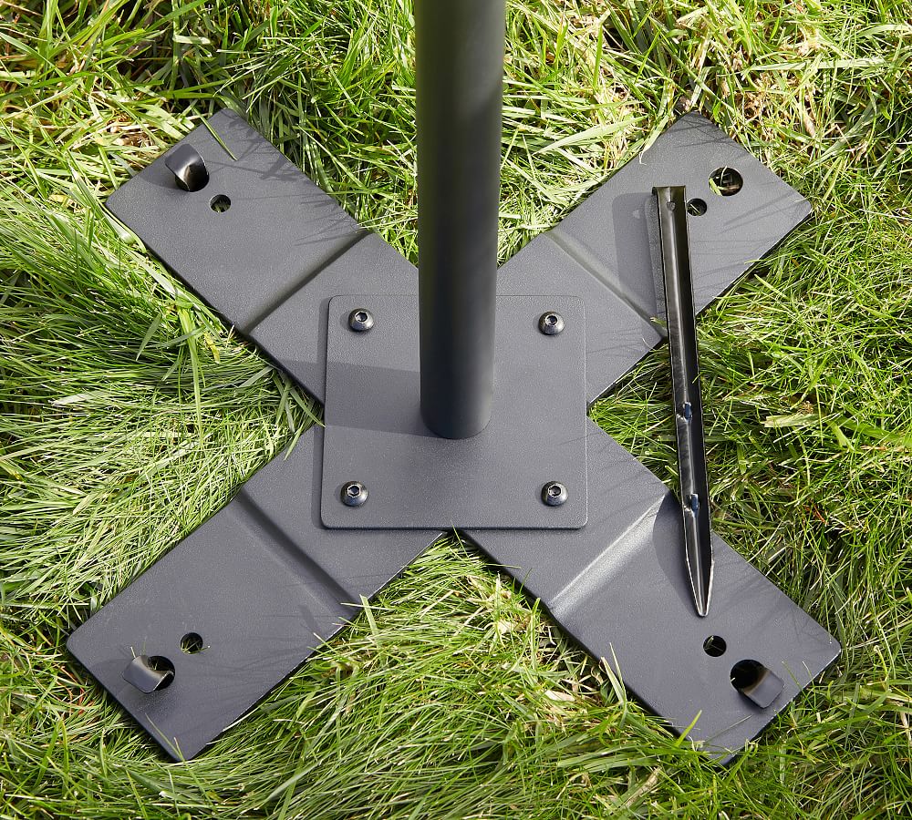 Outdoor Standing String Light Posts - Set of 2 | Pottery Barn