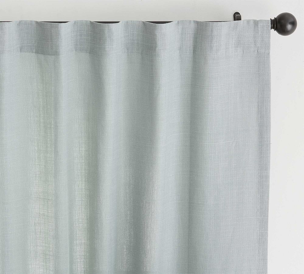 Belgian Linen Curtain Made with Libeco™ | Pottery Barn