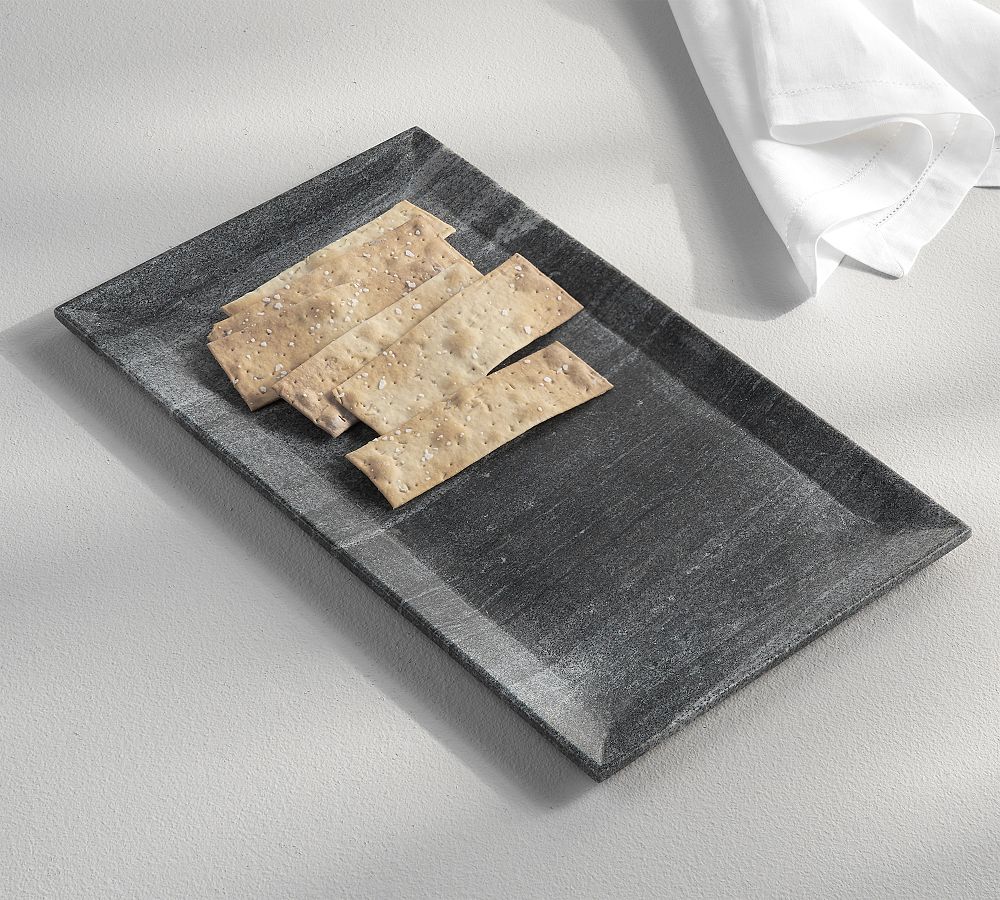 Marble Rectangular Platter | Pottery Barn