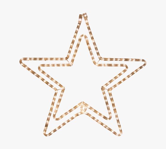 Warm White LED Star | Pottery Barn