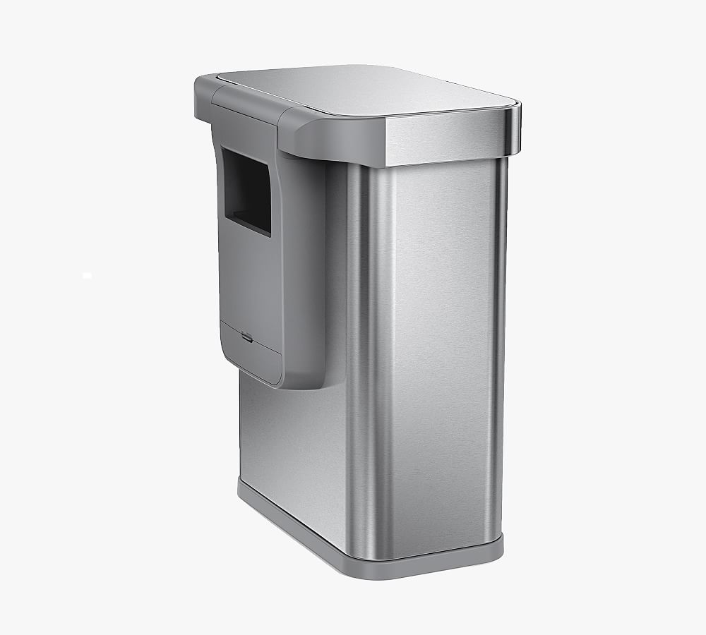 Simplehuman® 58 Liter Voice and Motion Sensor Trash Can | Pottery Barn