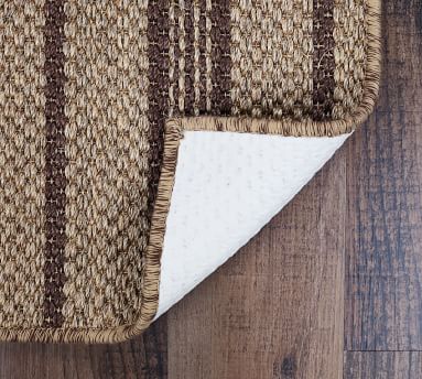 Custom Striped Sisal Rug | Pottery Barn