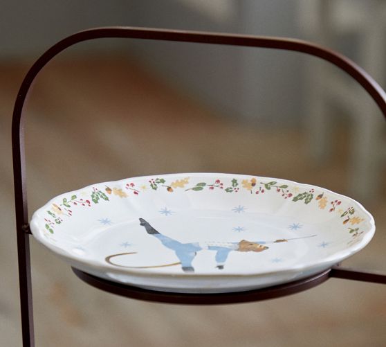 Nutcracker Handcrafted Stoneware Salad Plates - Set of 4 | Pottery Barn