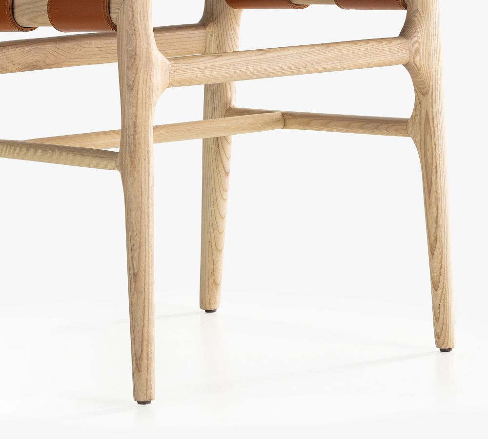 Izzy Leather Dining Chair- Set of 2 | Pottery Barn