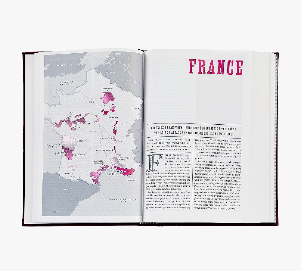 The Wine Bible By Karen Macneil Leather-Bound Book | Pottery Barn