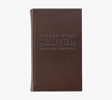 Single Malt Scotch By Michael Jackson Leather-Bound Book | Pottery Barn