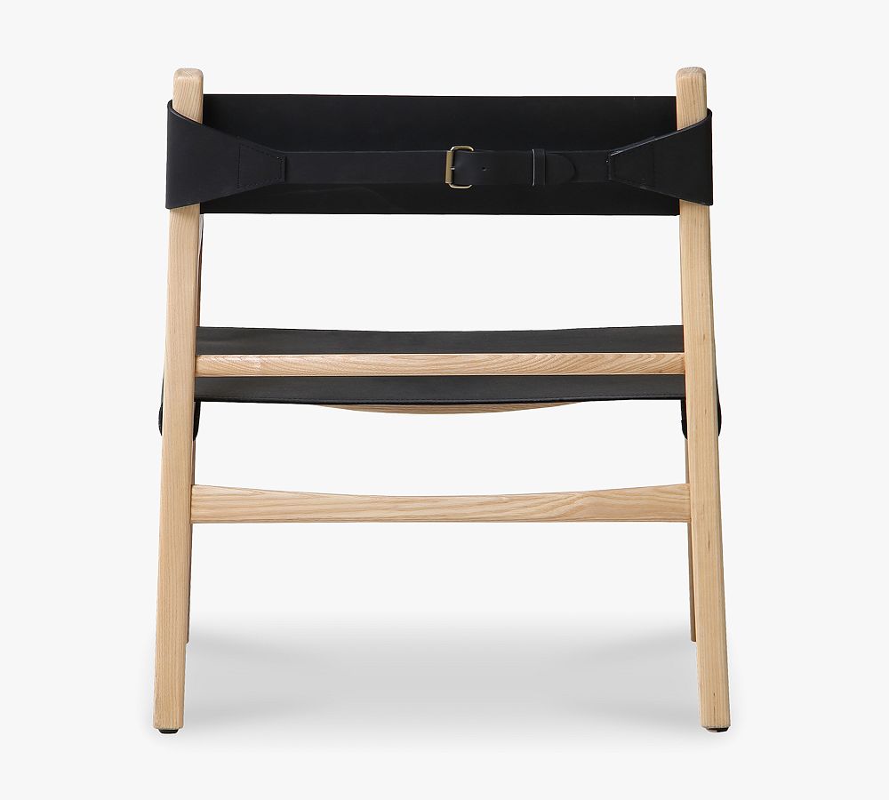 Carina Leather Accent Chair | Pottery Barn