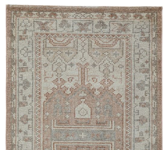 Nicolette Hand-Knotted Wool Rug Swatch | Pottery Barn
