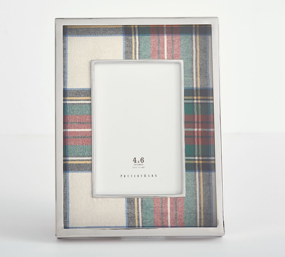 Stewart Plaid Frames | Pottery Barn