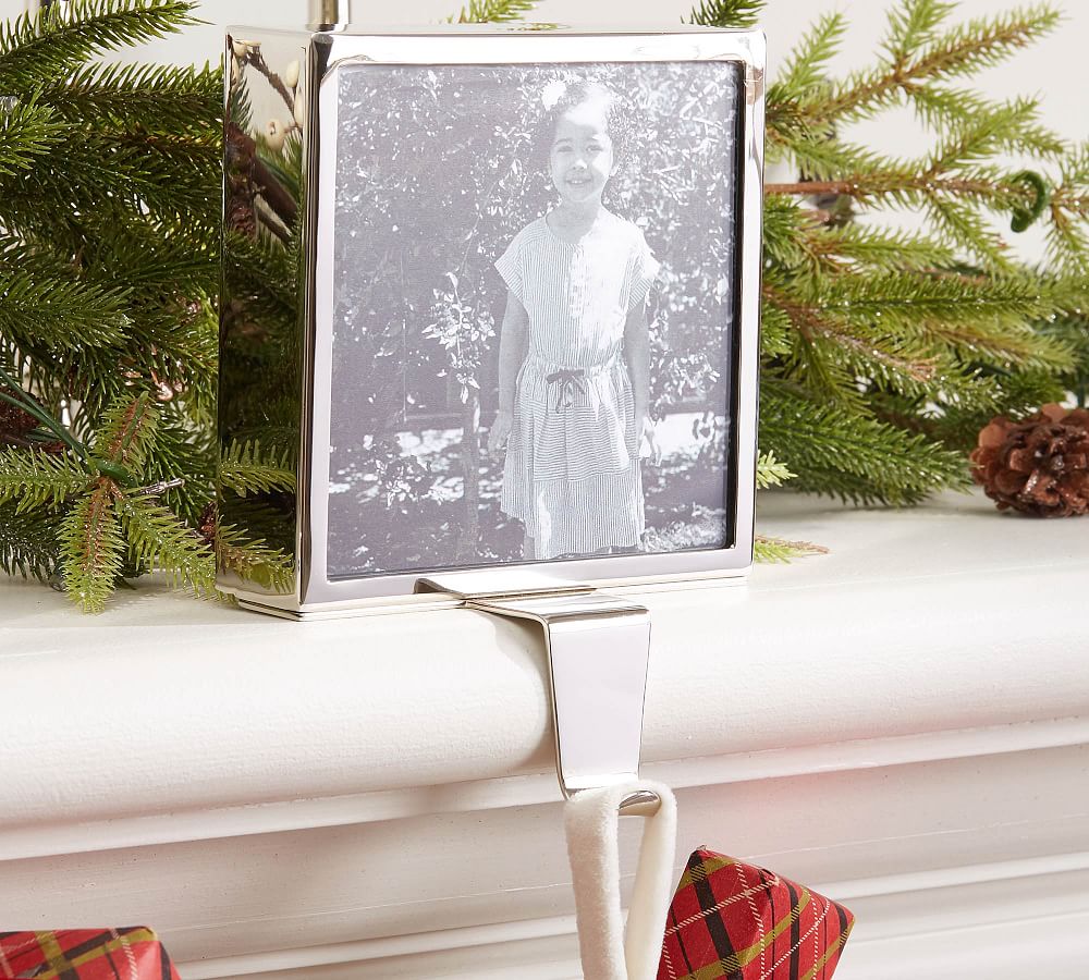 Hagen Picture Frame Stocking Holder | Pottery Barn