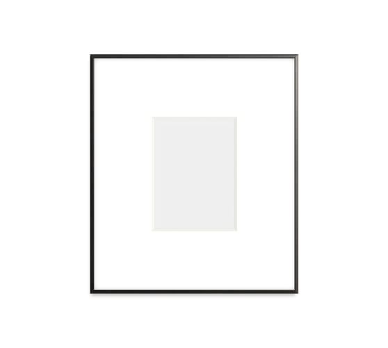 Thin Metal Gallery Frames With Mat | Pottery Barn