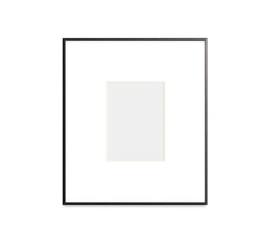 Thin Metal Gallery Frames With Mat | Pottery Barn