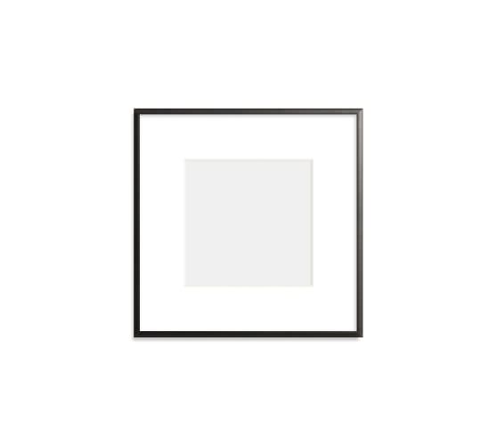 Thin Metal Gallery Frames With Mat | Pottery Barn
