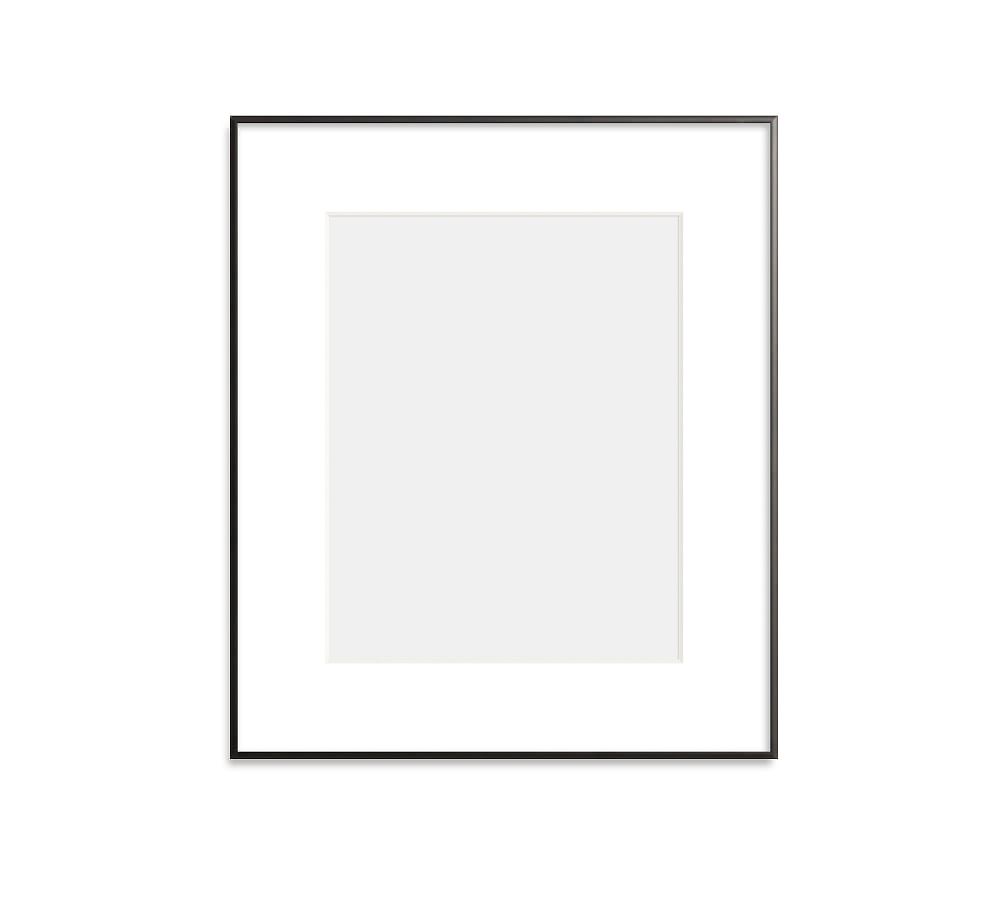Thin Metal Gallery Frames With Mat | Pottery Barn