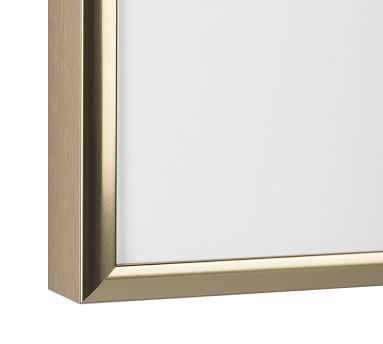 Thin Metal Gallery Frames With Mat | Pottery Barn