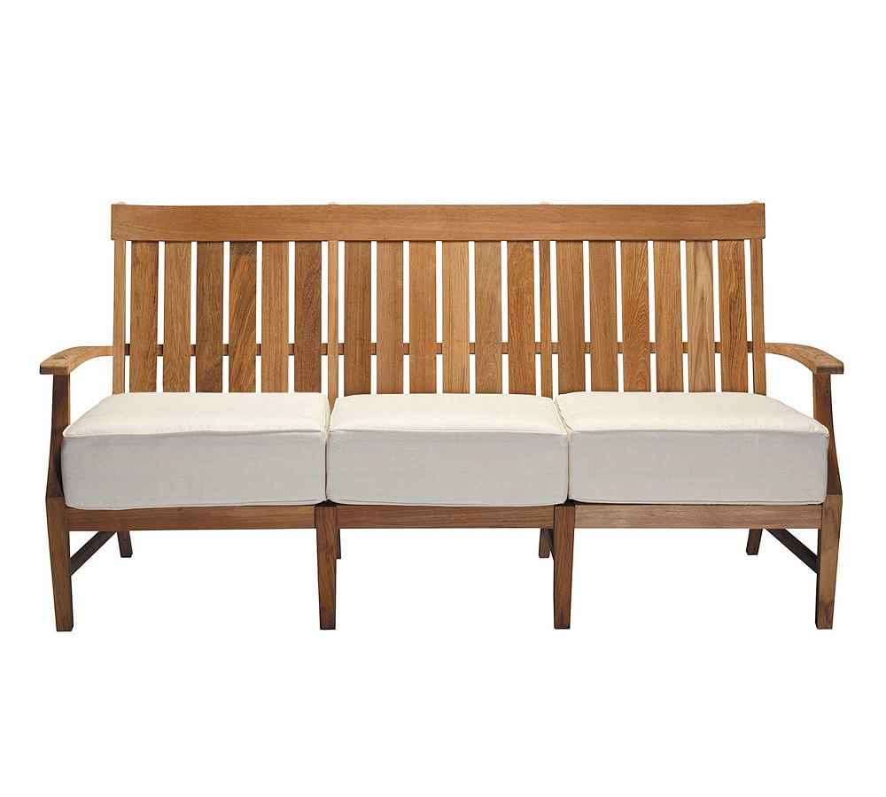 Astola Teak Outdoor Sofa Frame | Pottery Barn