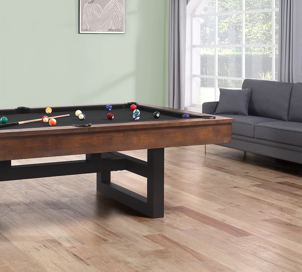 Griffin Pool Table with Table Tennis Cover | Pottery Barn