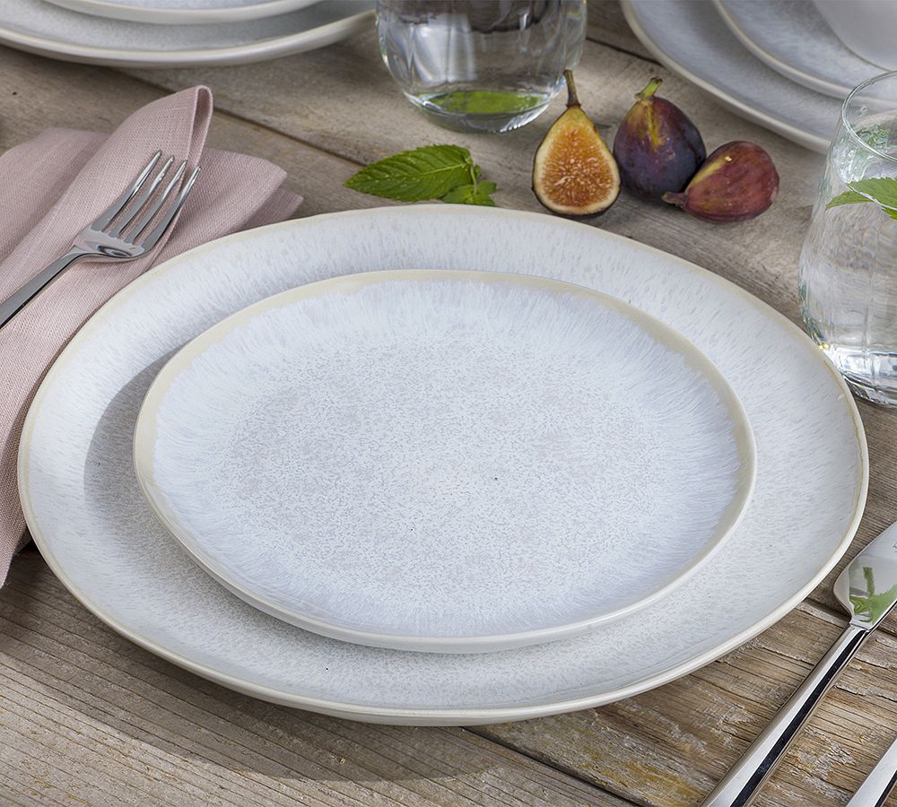 Nico Stoneware Reactive Glaze 12 -Piece Dinnerware Set | Pottery Barn