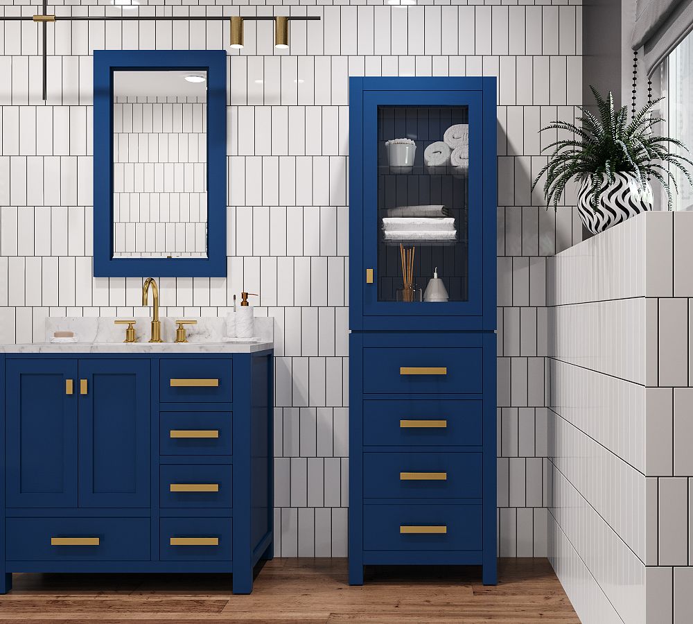 Ranulf Bath Linear Cabinet | Pottery Barn