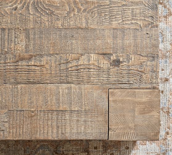 Palisades Rectangular Reclaimed Wood Coffee Table | Pottery Barn