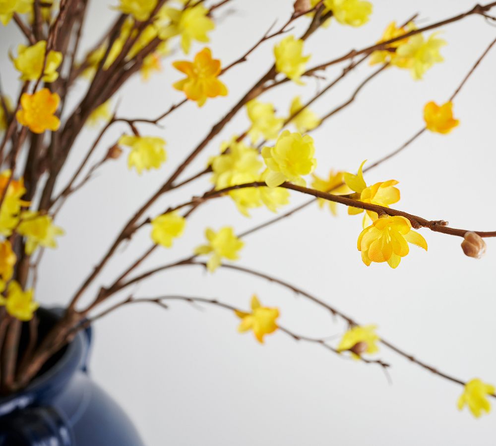 Faux Yellow Bloom Branch | Pottery Barn