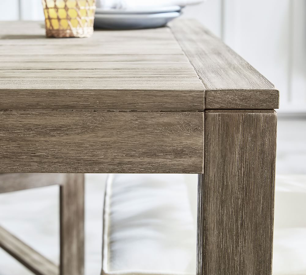 Indio FSC® Eucalyptus Square Dining Table | Pottery Barn