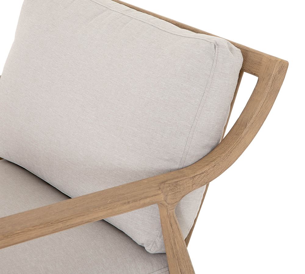 Gracie FSC® Teak Lounge Chair | Pottery Barn
