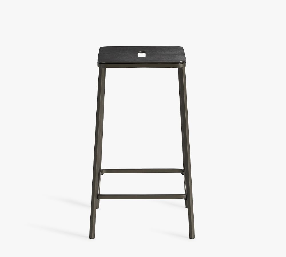 Duke Metal Bar & Counter Stool | Pottery Barn
