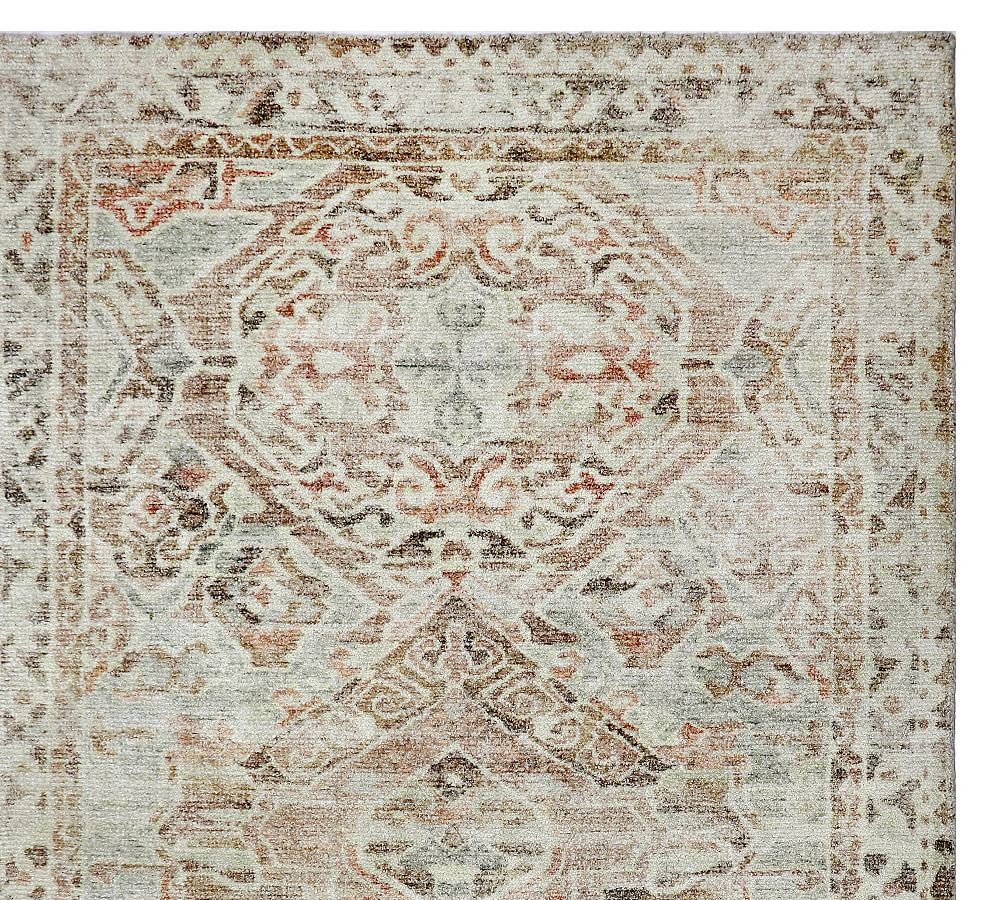 OPEN BOX: Jade Printed Handwoven Rug | Pottery Barn