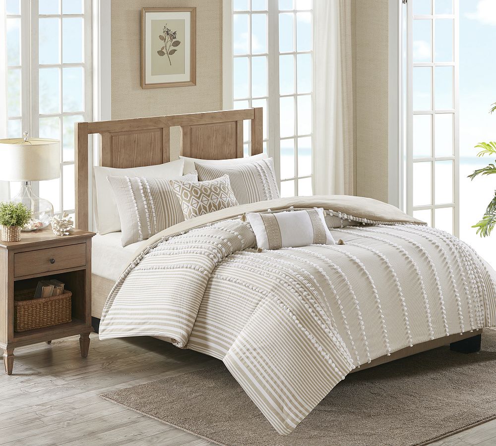 Rosina Cotton Duvet Cover Set | Pottery Barn