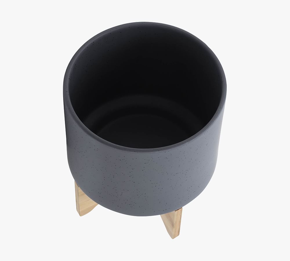 Footed Matte Planters | Pottery Barn