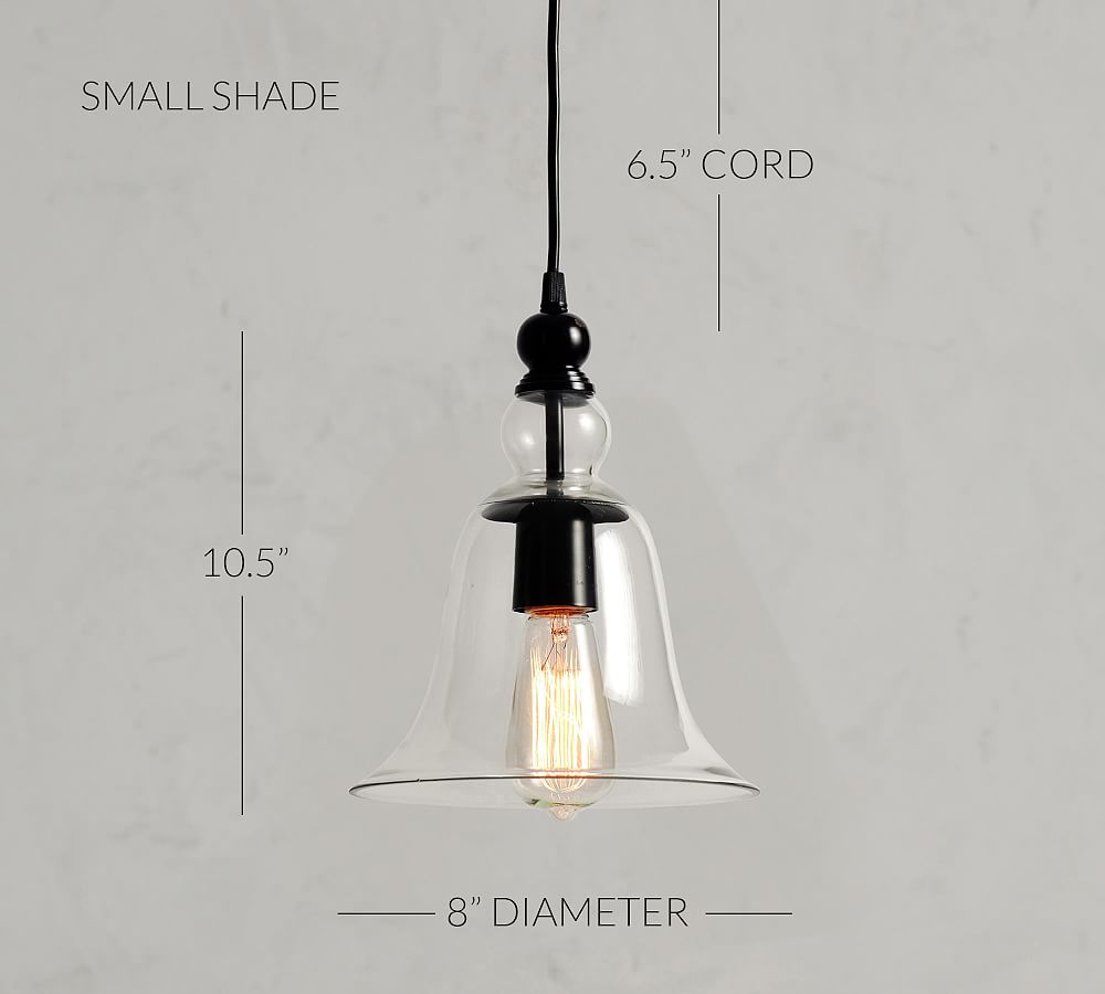 Rustic Outdoor Glass Pendant | Pottery Barn