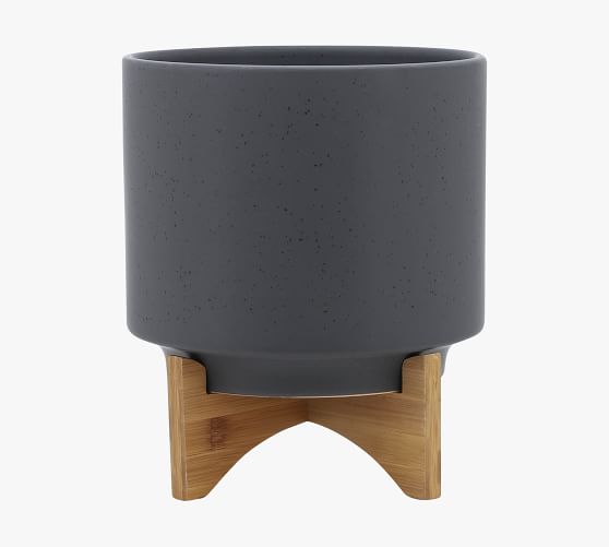 Footed Matte Planters | Pottery Barn